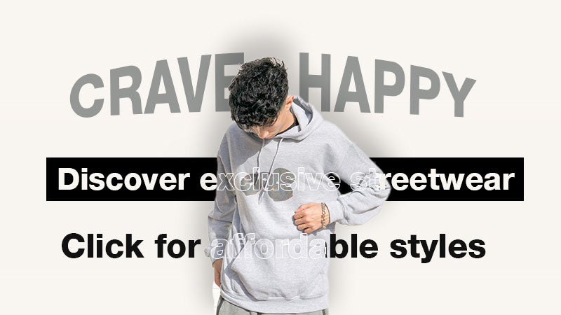 Crave Happy® | Limited-Edition Streetwear & Wearable Art for Creatives